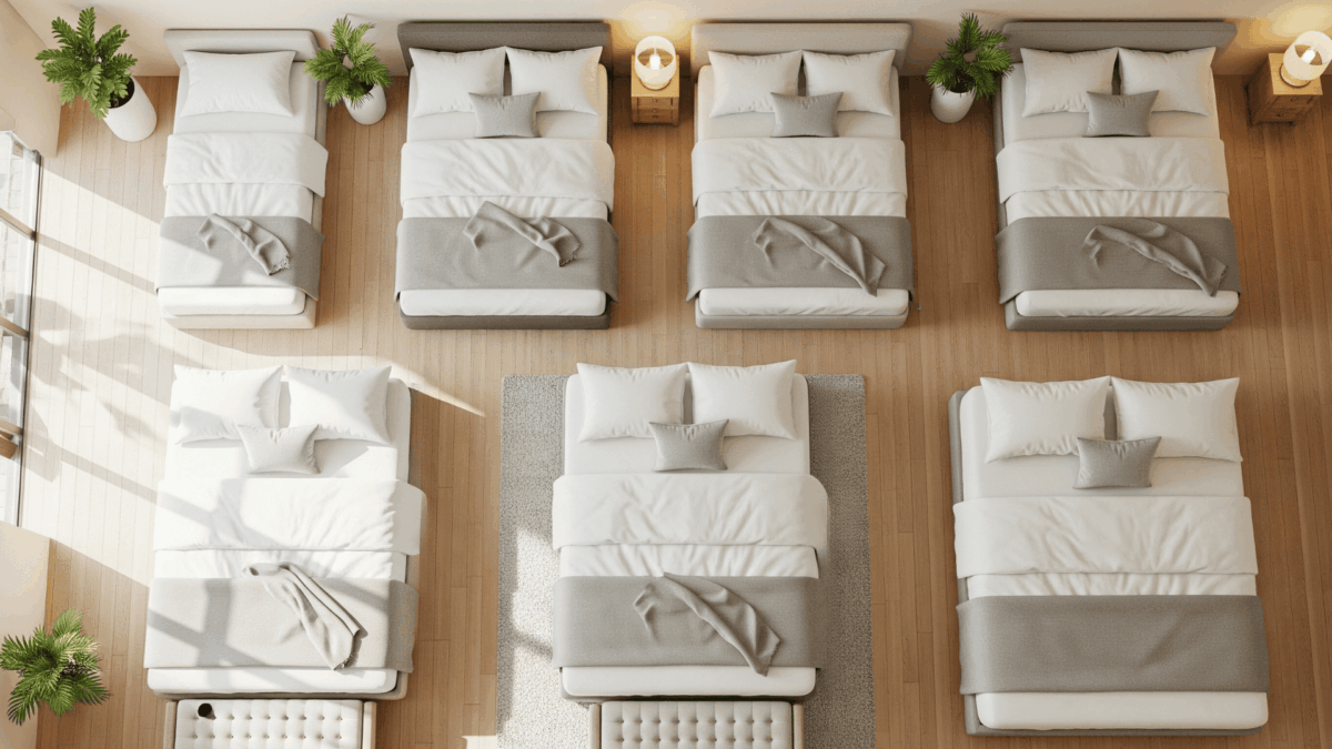 Bed Sheet Sizes in Inches: Charts and Fitting Guide - Opple House