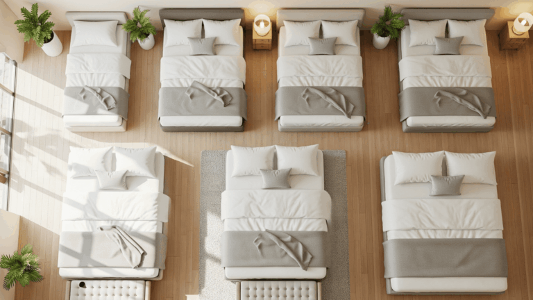 Bed Sheet Sizes in Inches: Charts and Fitting Guide - Opple House
