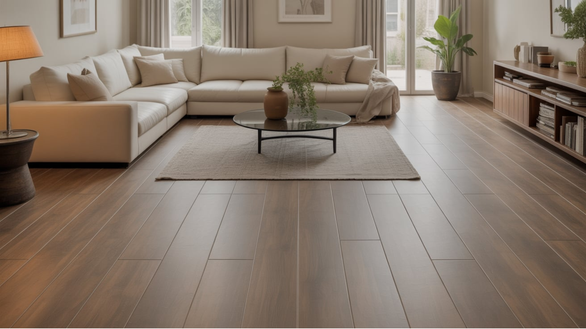 Transform Your Space with No Grout Wood Look Tiles - Opple House