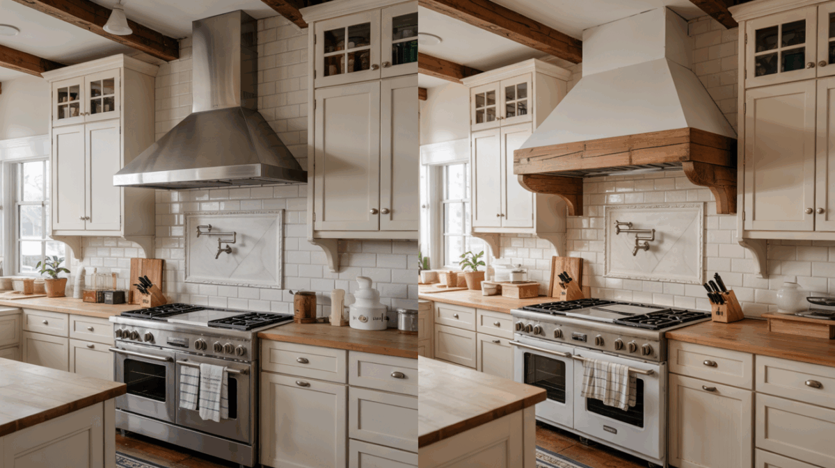 33 Beautiful Range Hood Cover Ideas for Every Style - Opple House