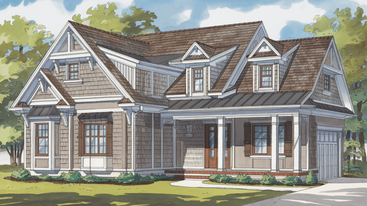 Labeled Parts of a House Exterior You Should Know - Opple House