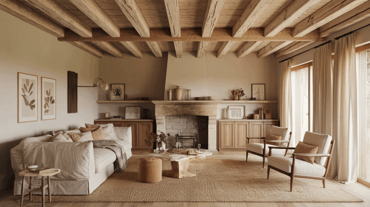 30 Rustic Interior Design Ideas for a Warm & Modern Home - Opple House