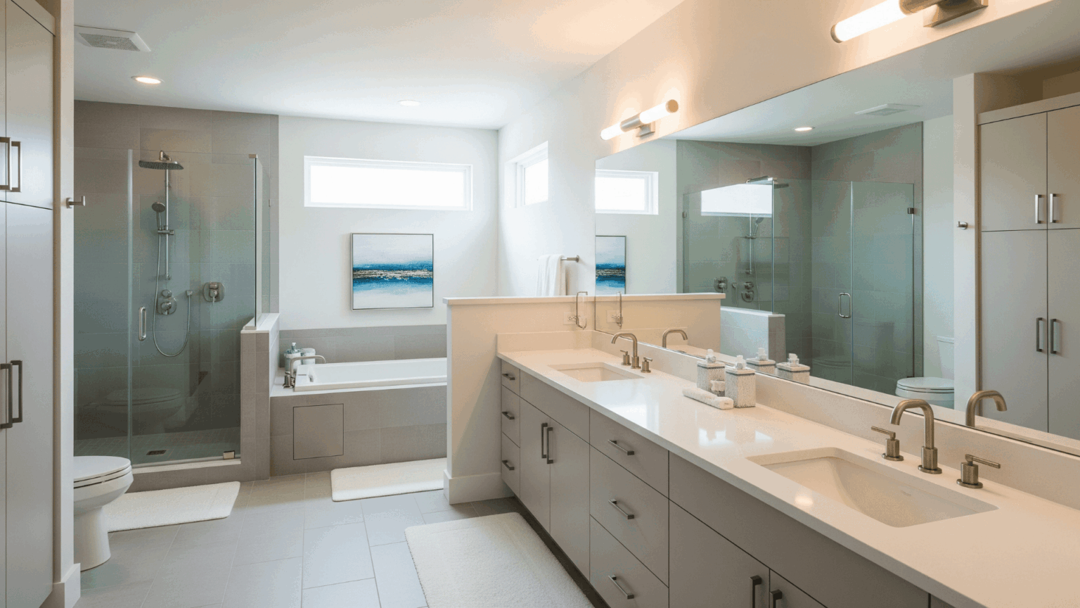 Master Bathroom Size: What to Know - Opple House