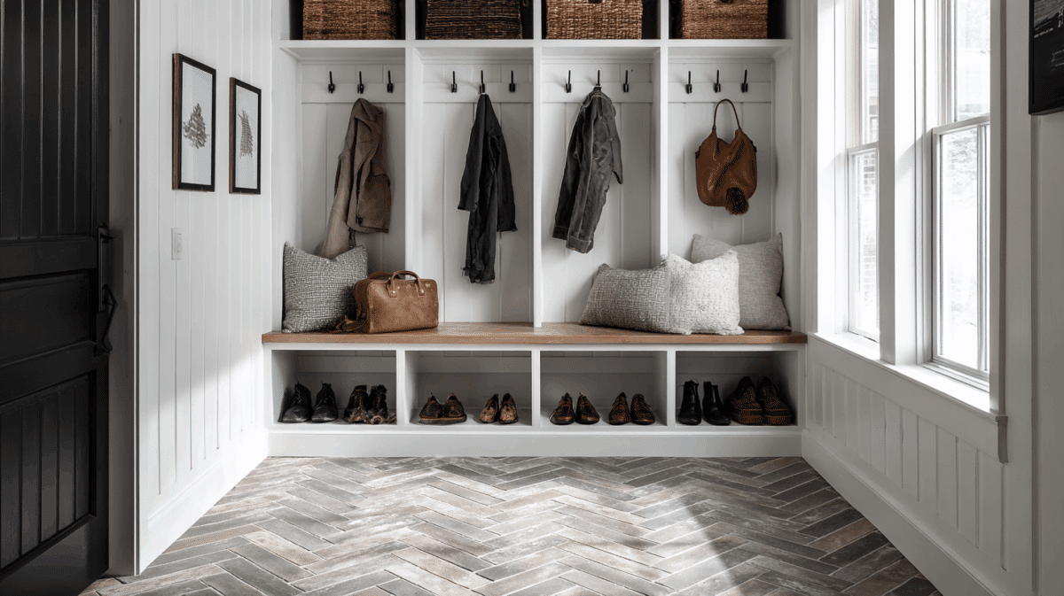 17 Herringbone Tile Pattern Ideas to Try at Your Home - Opple House