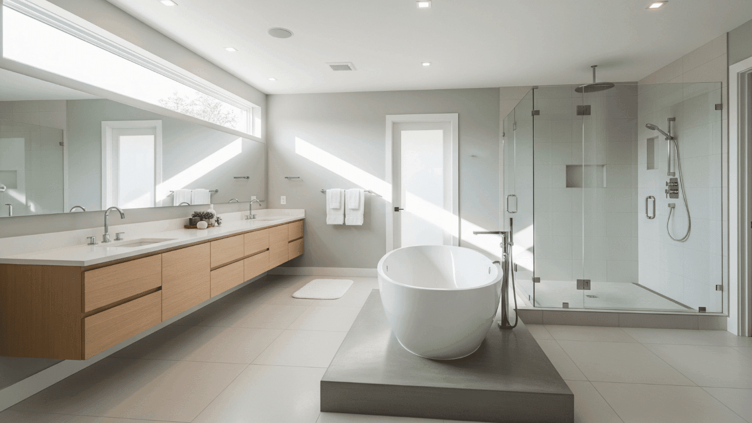 Master Bathroom Size: What to Know - Opple House