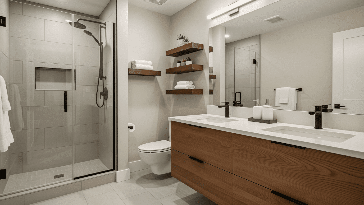 Master Bathroom Size: What to Know - Opple House