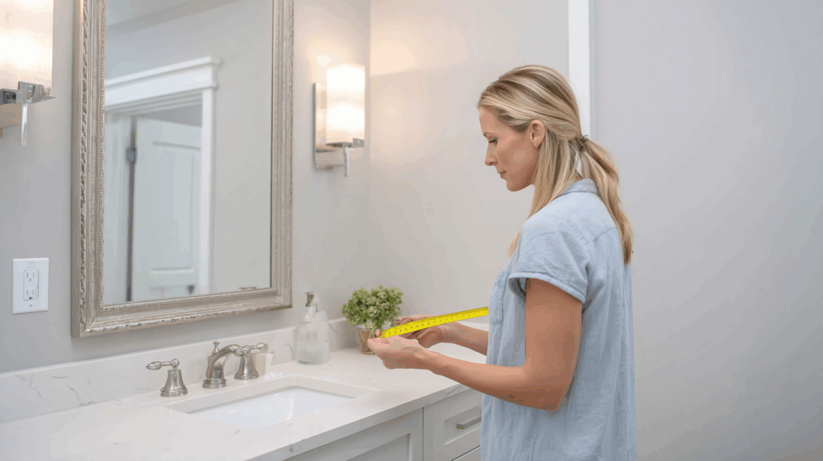 Vanity Mirror Size Guide: Choose the Right Fit - Opple House