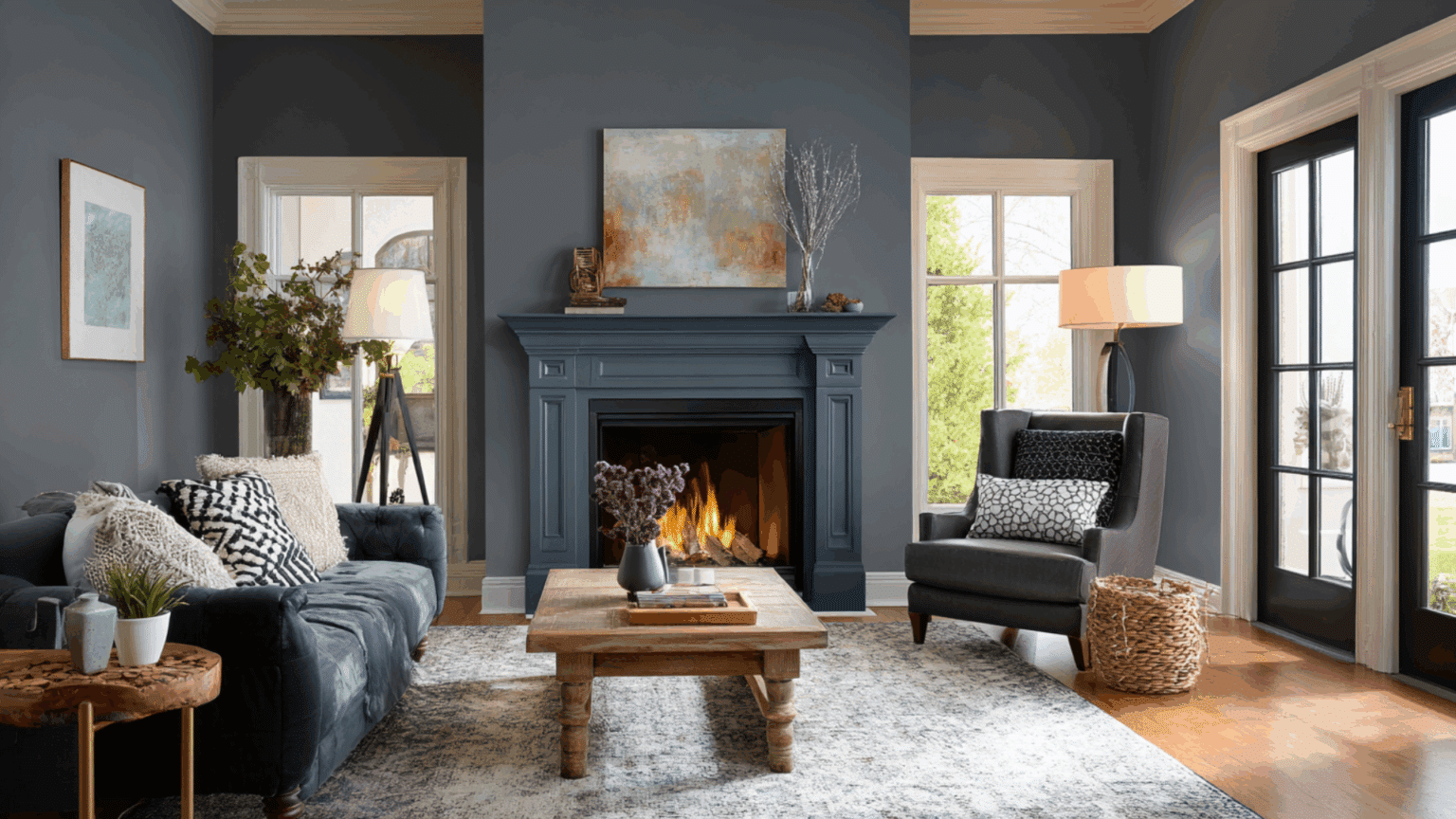 Reviewing Sherwin-Williams Storm Cloud SW 6249 - Opple House