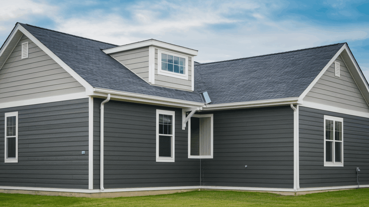 13 Bold Color Combinations for Homes with Gray Metal Roofs - Opple House