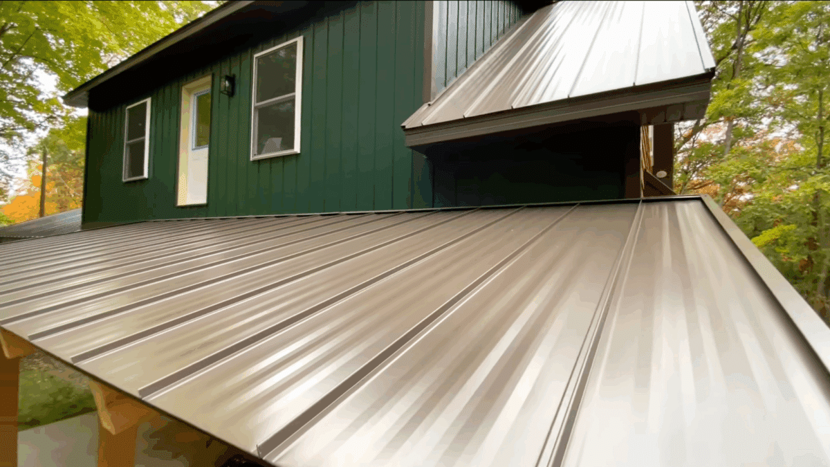 How to Install a Standing Seam Metal Roof: A DIY Guide - Opple House