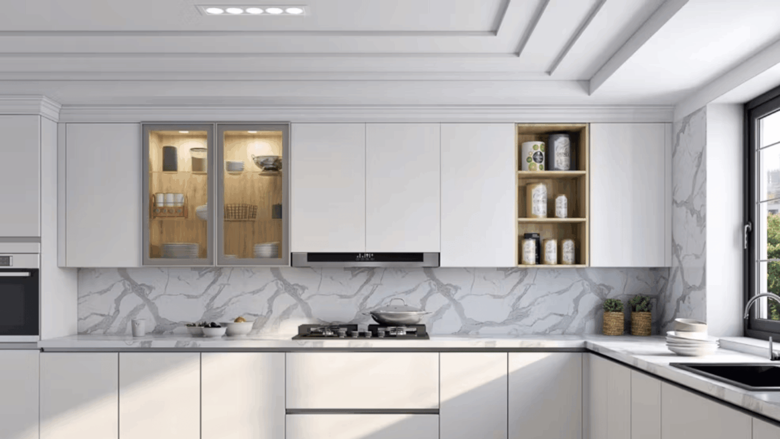 15 Stylish Kitchen Garage & Appliance Garage Ideas - Opple House