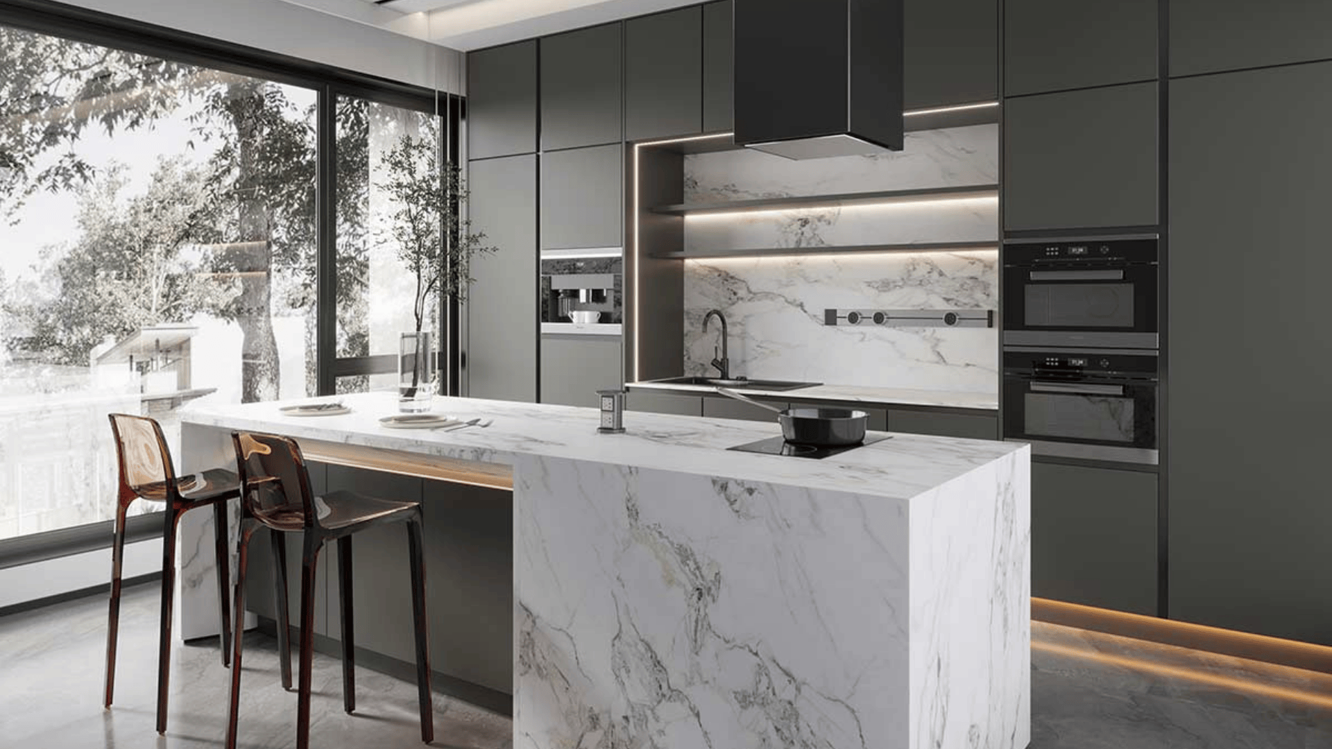 23 Inspiring Kitchen Layout Designs with Island - Opple House