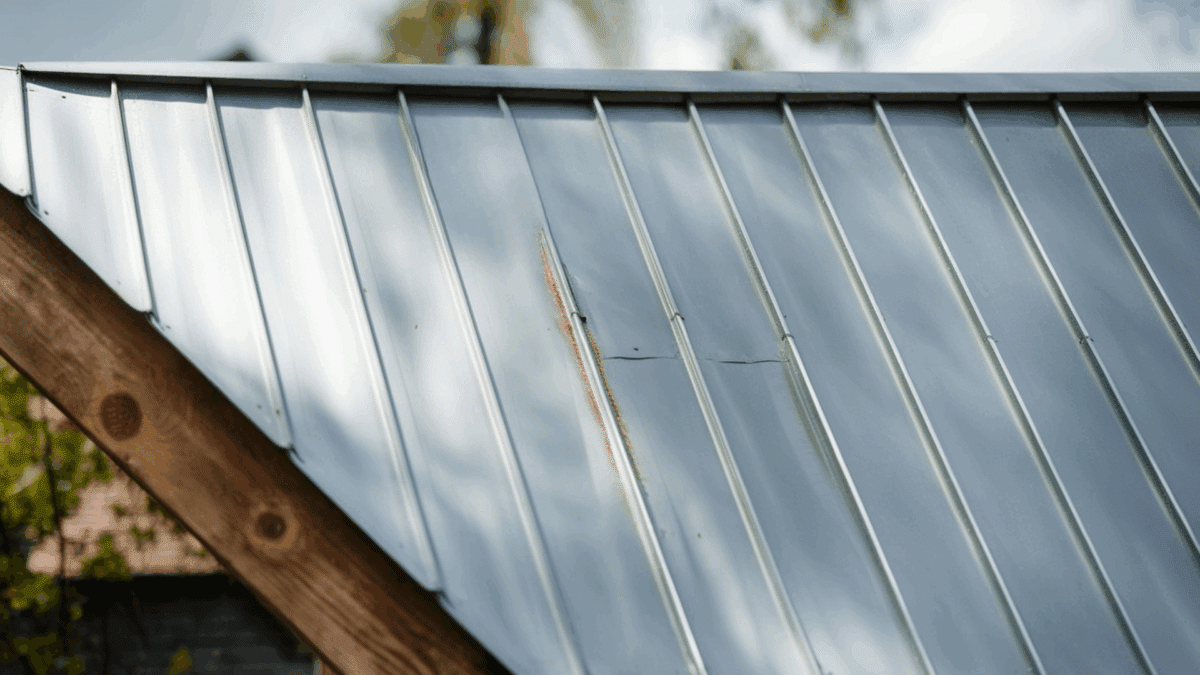 Preventing Oil Canning in Metal Roofing - Opple House
