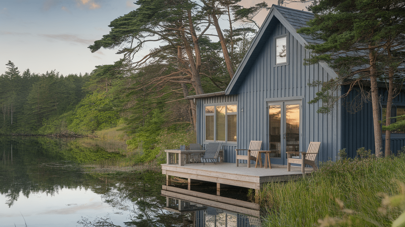 9 Log Cabin Exterior Color Ideas for Your Dream Home - Opple House