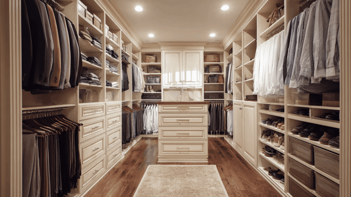 41 Master Closet Ideas for a Beautiful Walk-In Closet - Opple House