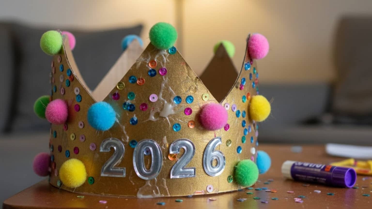 21 Fun and Easy New Years Craft Ideas for Kids to Try - Opple House