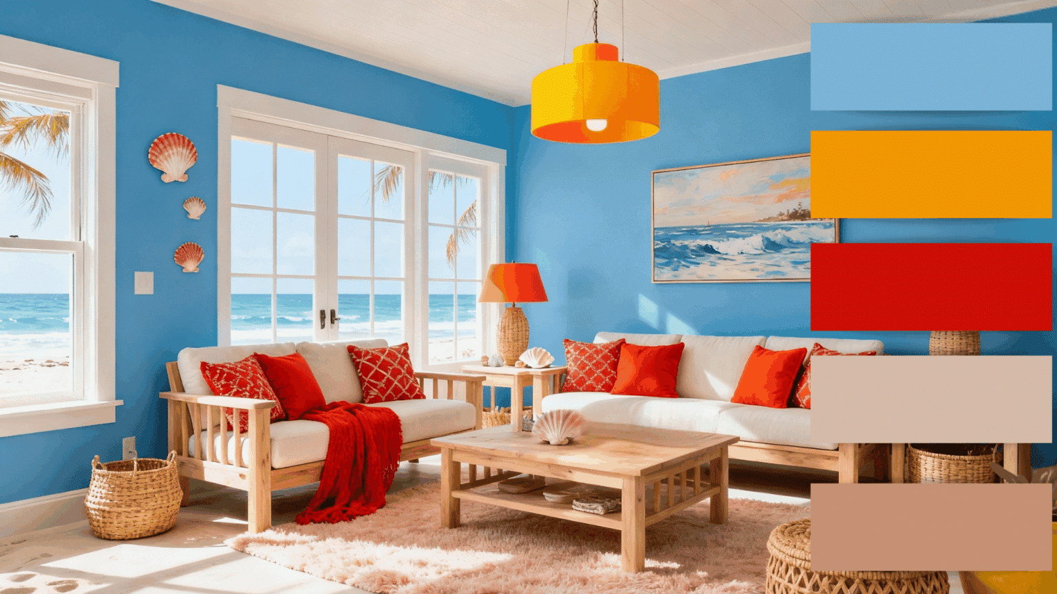 How to Use Split Complementary Colors in Interior Design - Opple House