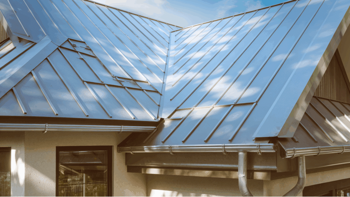 Preventing Oil Canning in Metal Roofing - Opple House
