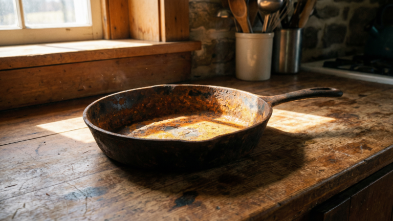How to Remove Rust from Cast Iron? - Opple House