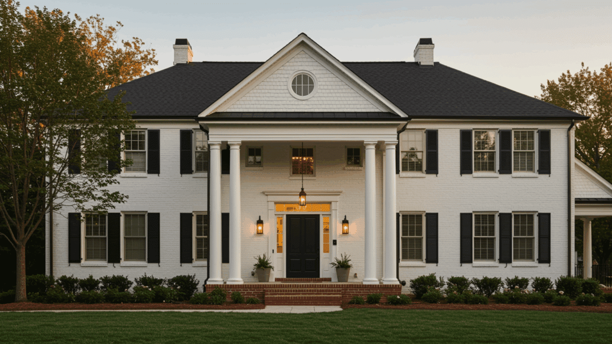24 Modern Colonial House Ideas for Stylish Homes - Opple House