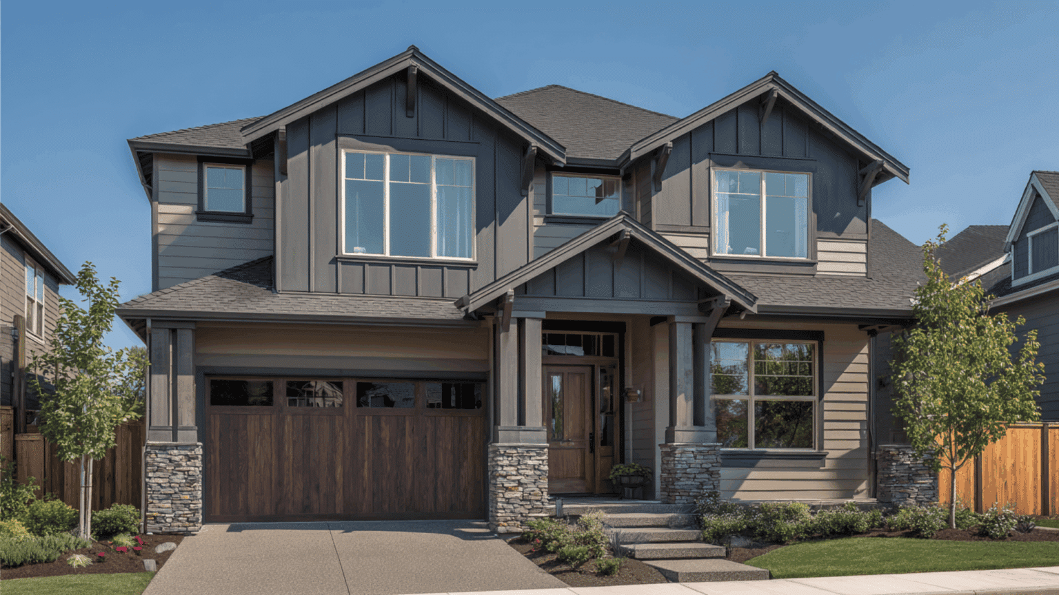 Sherwin Williams Urbane Bronze Exterior Trim