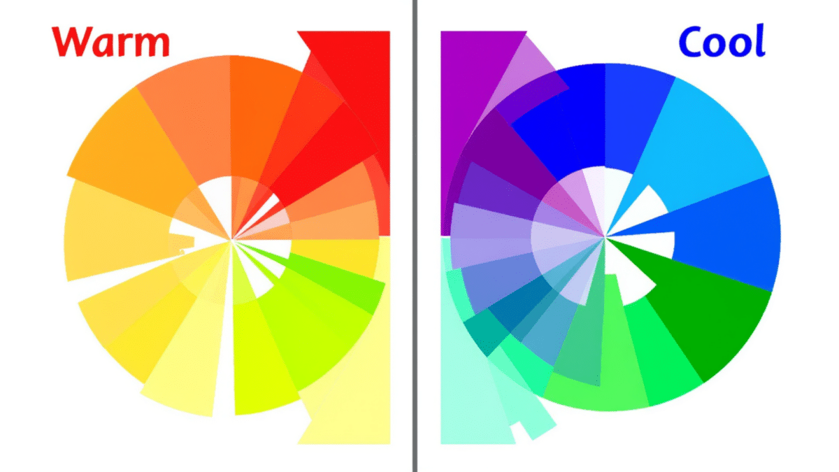 How to Tell Warm and Cool Colors Apart? - Opple House