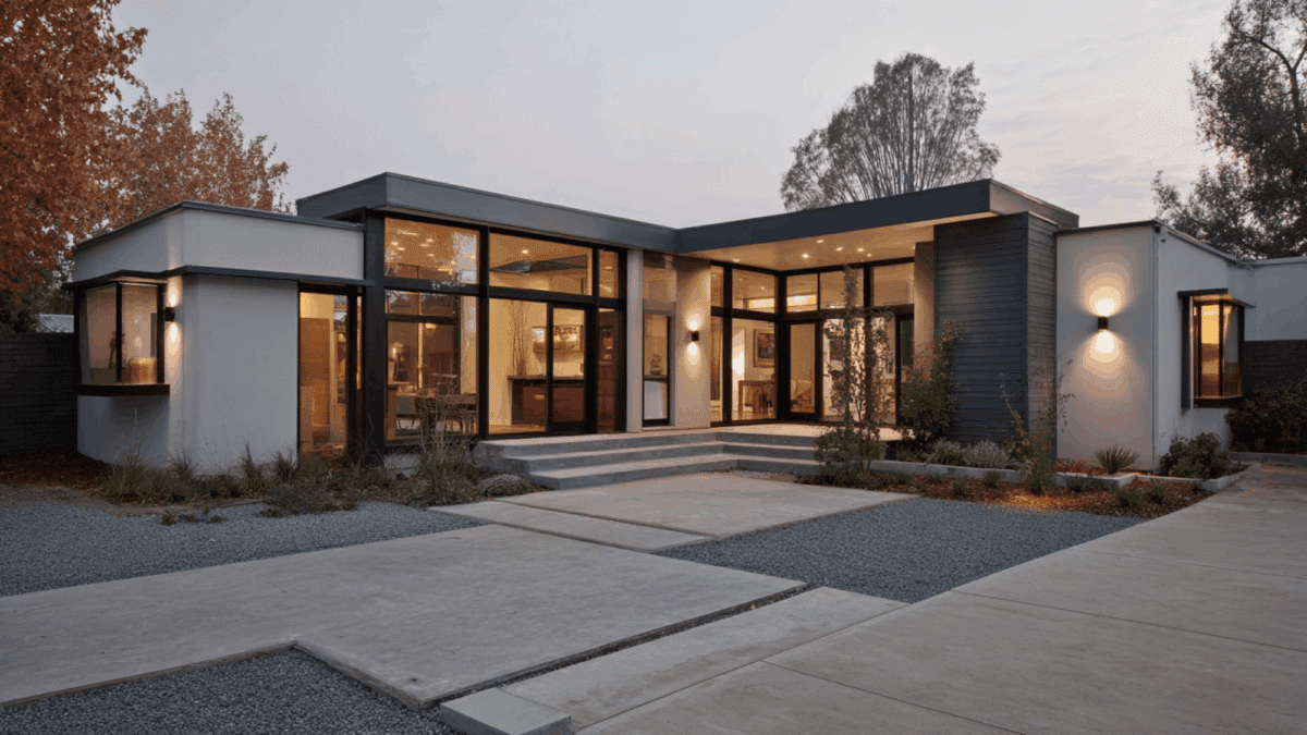 17 Modern Ranch House Designs That Redefine Living Spaces - Opple House