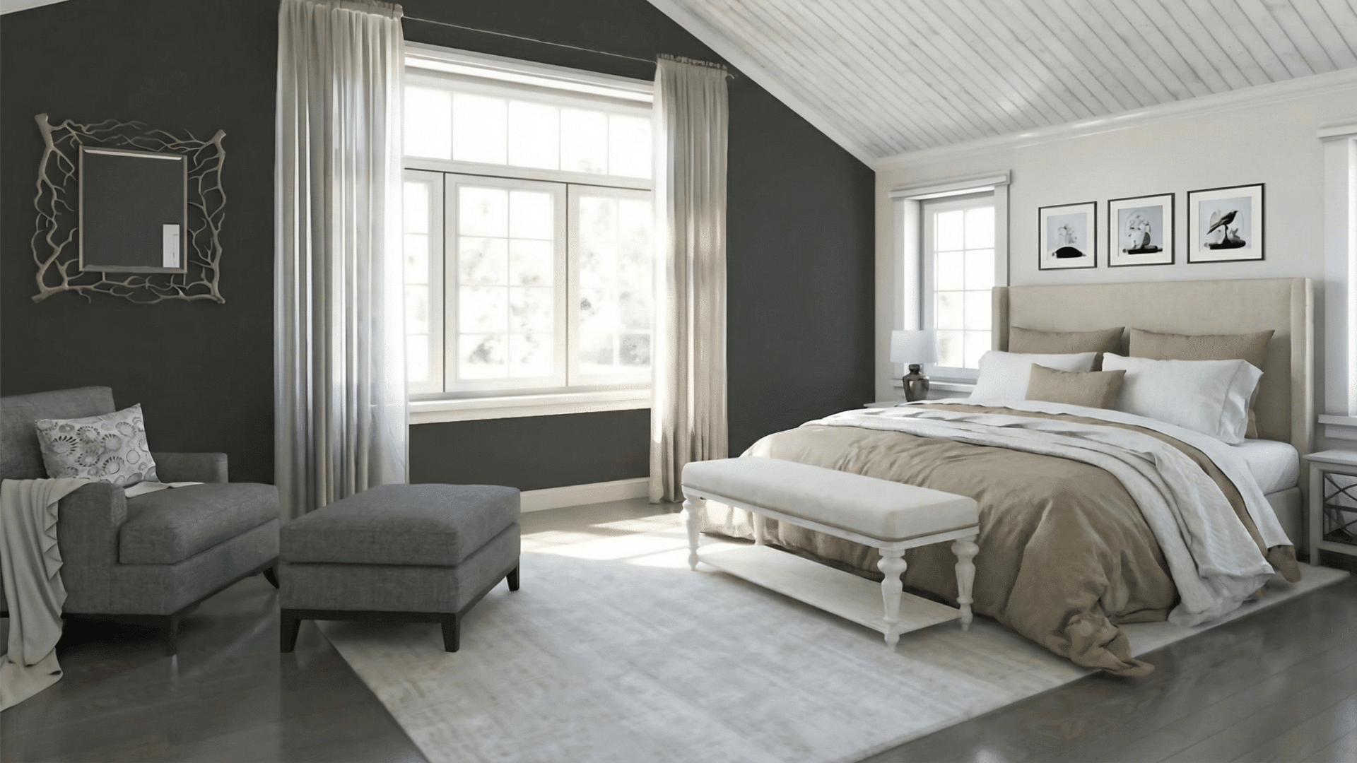 Reviewing Sherwin-Williams' Rock Bottom (SW 7062) - Opple House