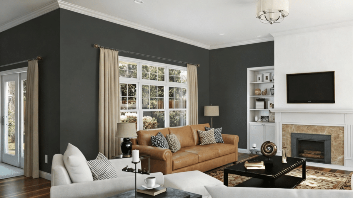 Reviewing Sherwin-Williams' Rock Bottom (SW 7062) - Opple House