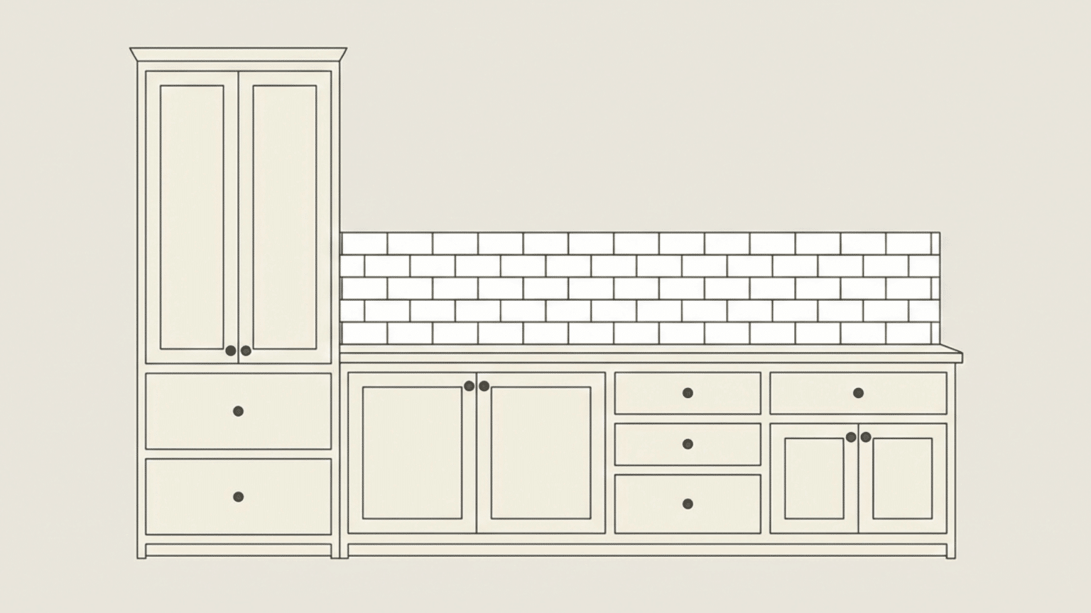 Cabinet Hardware Placement: Measurements for Knobs and Pulls - Opple House