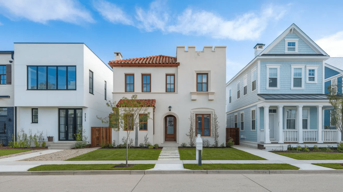 15 Stucco House Exteriors That Stand Out - Opple House