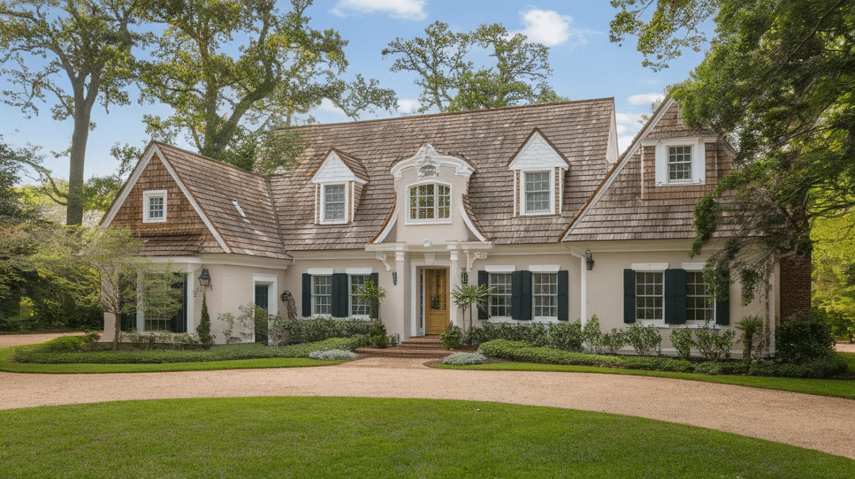 What Color Paint Goes with Brown Roof? - Opple House