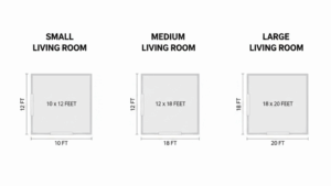 Typical Dimensions of an Average Living Room Size - Opple House