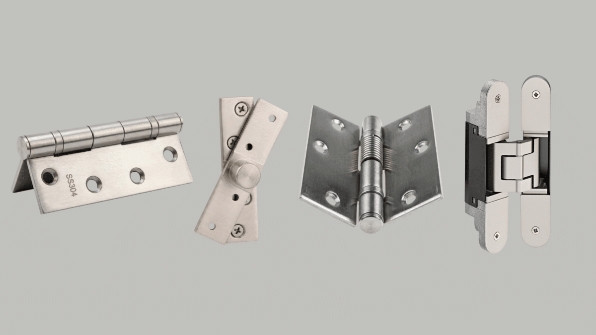 A Guide to Different Types of Hinges - Opple House