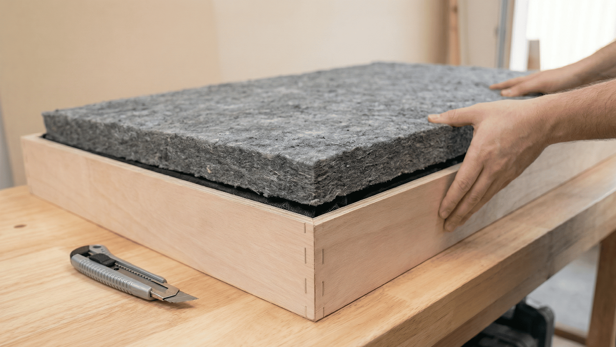 Making DIY Sound Absorbing Panels That Actually Work - Opple House