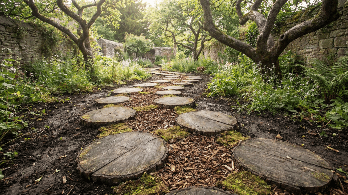 19 Cheap DIY Garden Path Ideas for Small Budgets - Opple House