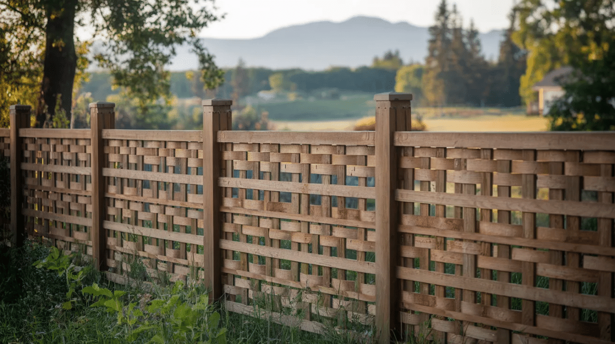 17 Popular Wood Fence Styles with Names - Opple House