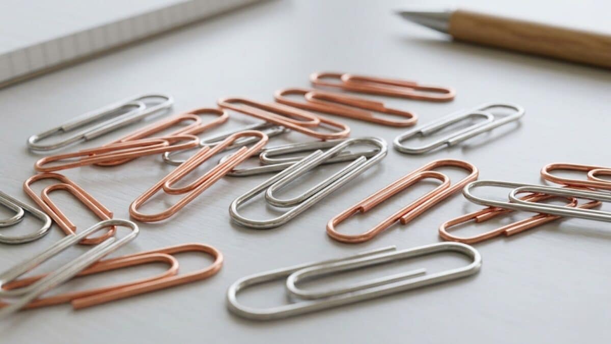 What are Paper Clips Made Of: Materials Explained - Opple House
