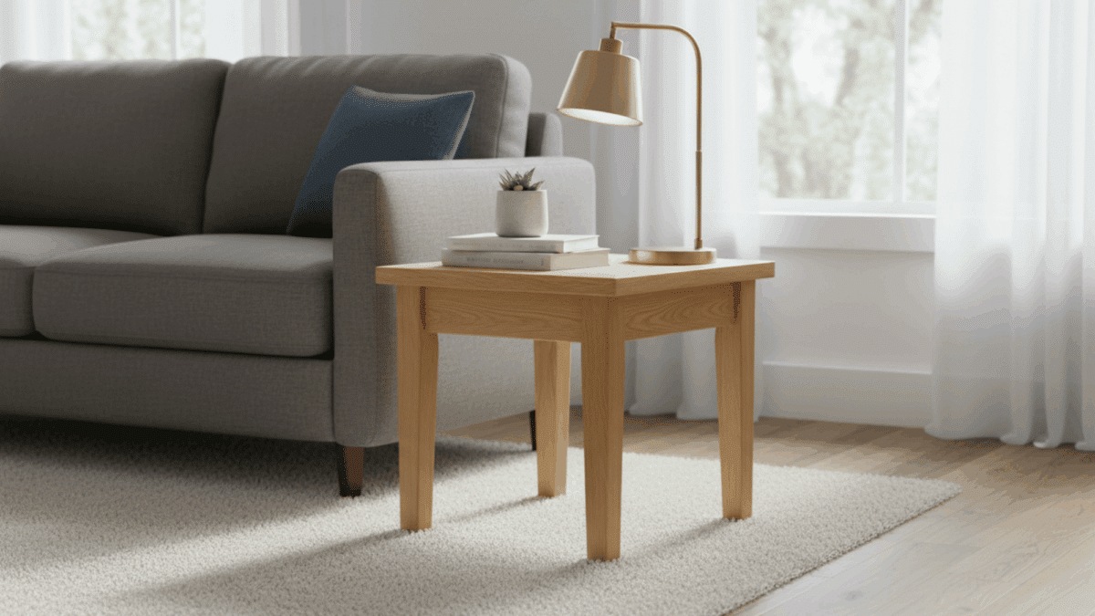 15 DIY End Table Ideas You Can Build at Home - Opple House