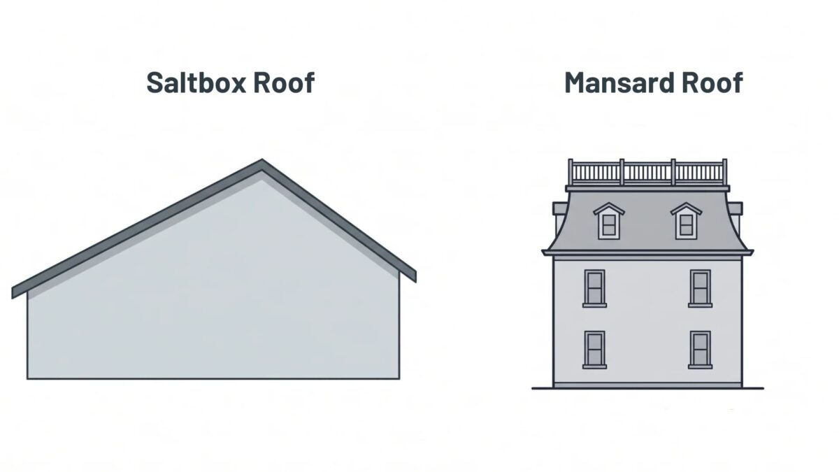Saltbox Roof: History, Types, Materials & Cost - Opple House