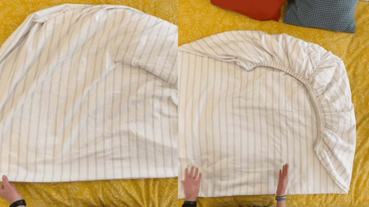 How to Fold Fitted Sheets Without the Mess: Beginner Guide - Opple House