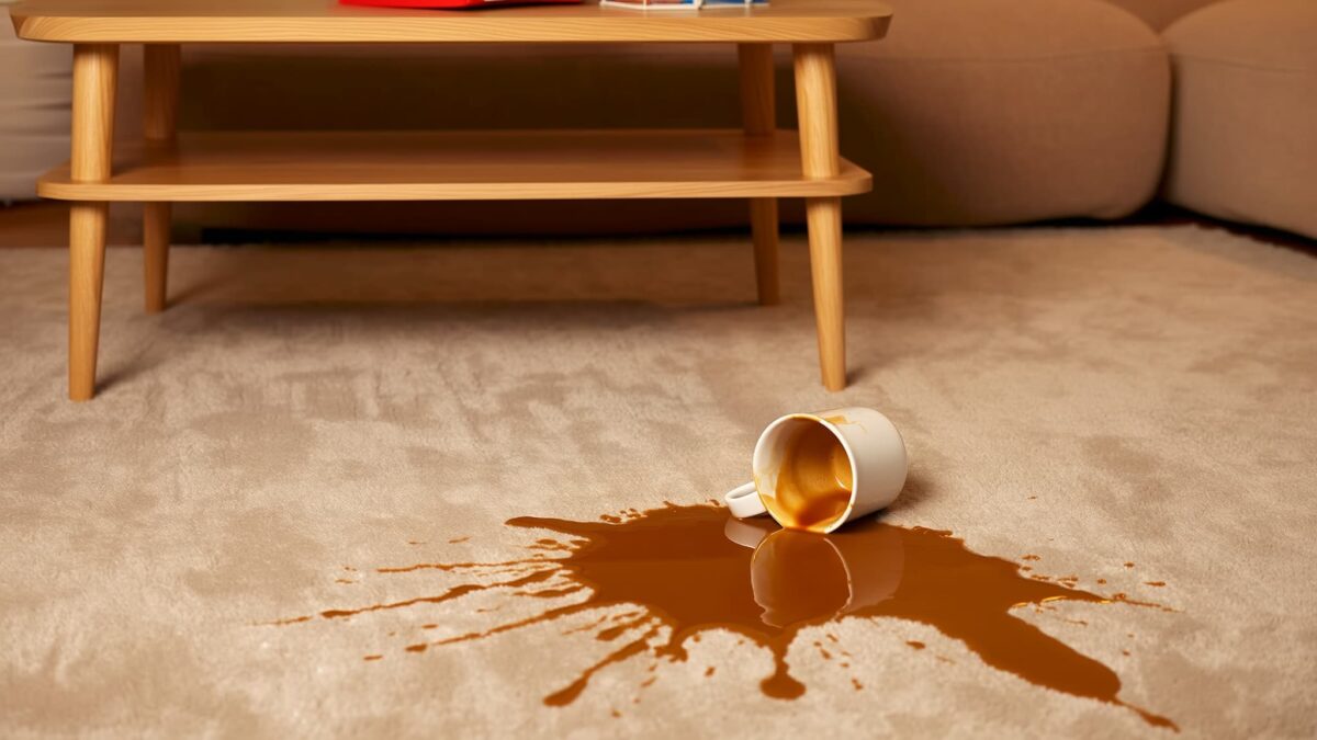 How to Remove Coffee Stain from Carpet - Opple House